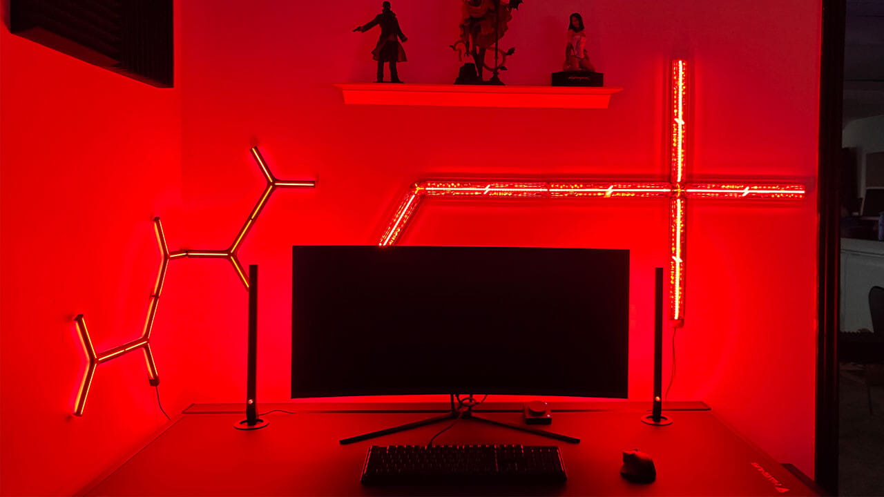 Govee x Evangelion Gaming Lights Collection Review - CGMagazine