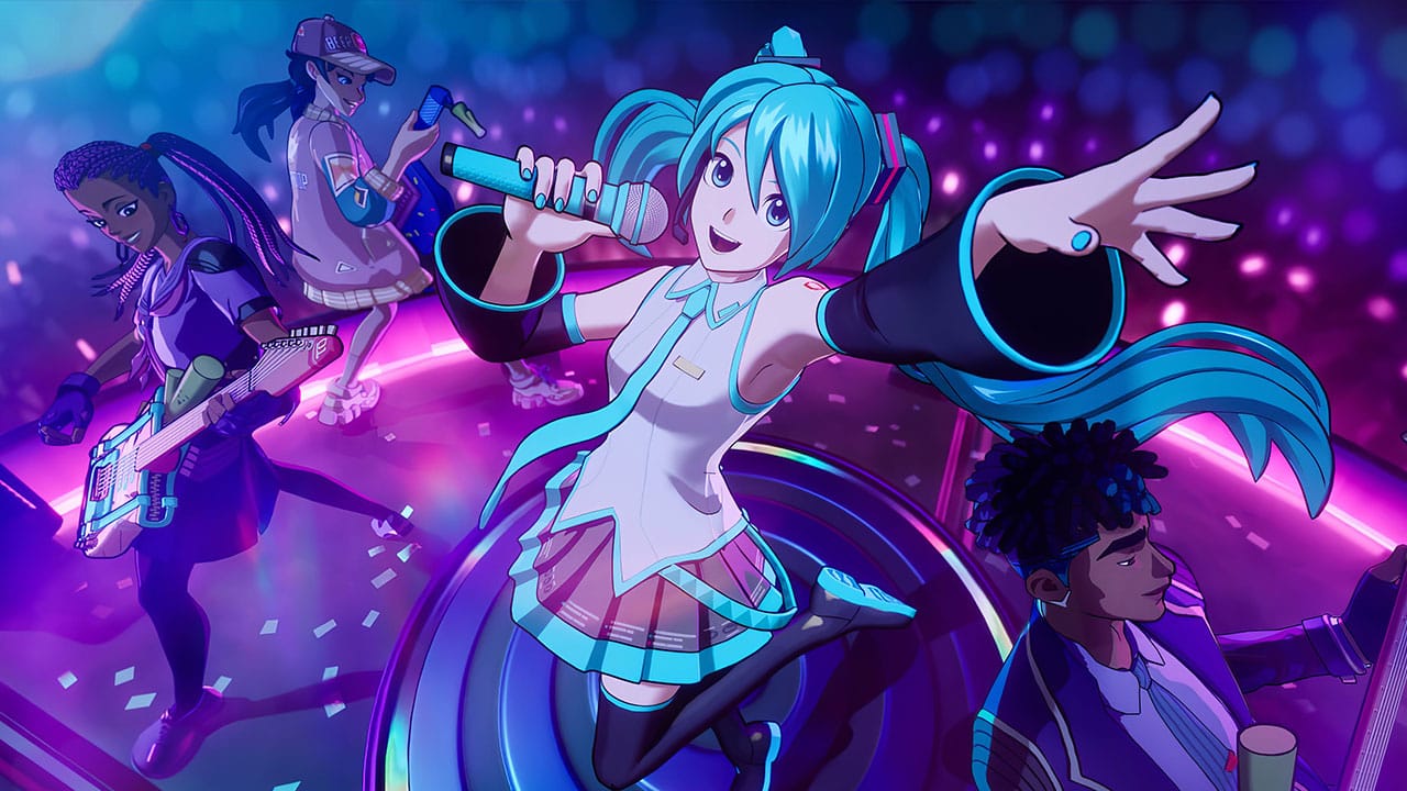 Hatsune Miku Shines On For Fortnite Festival Season 7