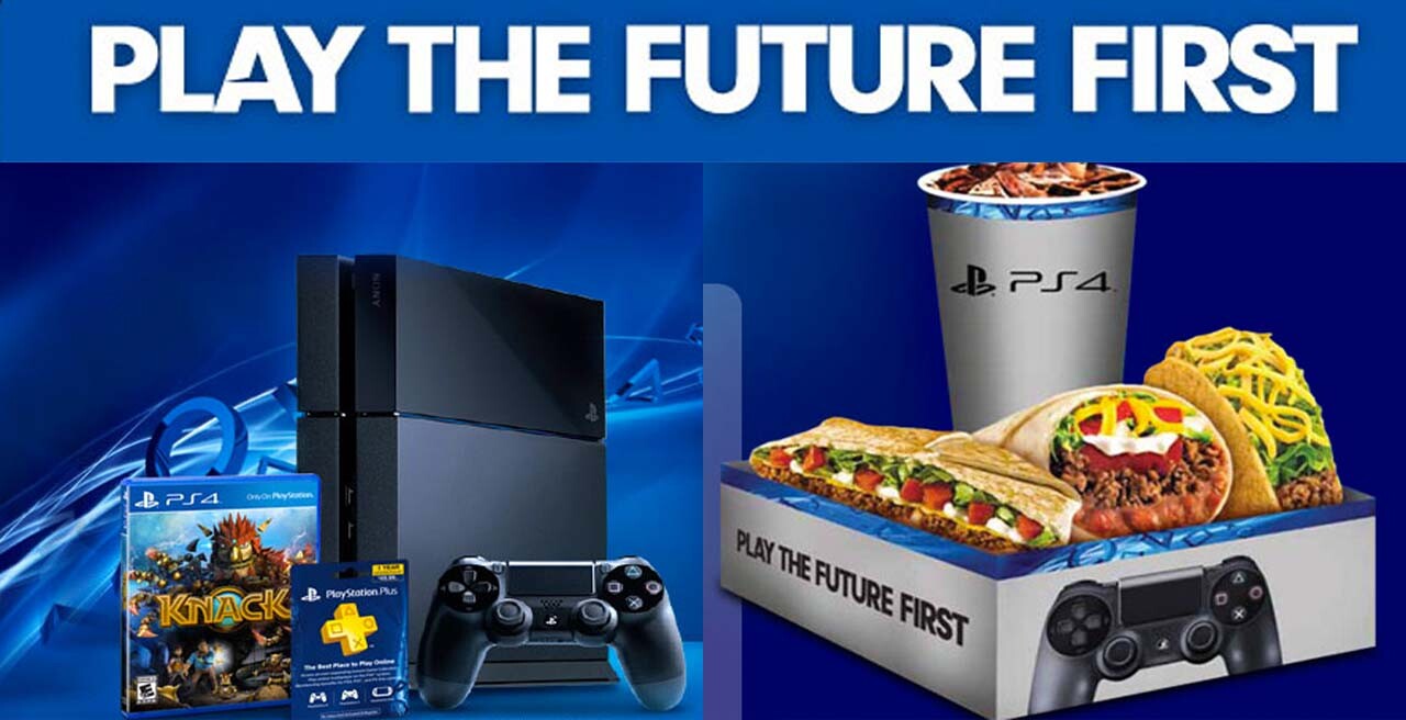 Win a PS4 from Taco Bell & Sony!