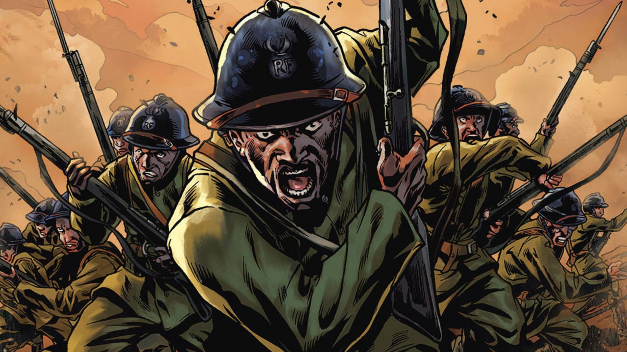 Comic Depiction of World War I