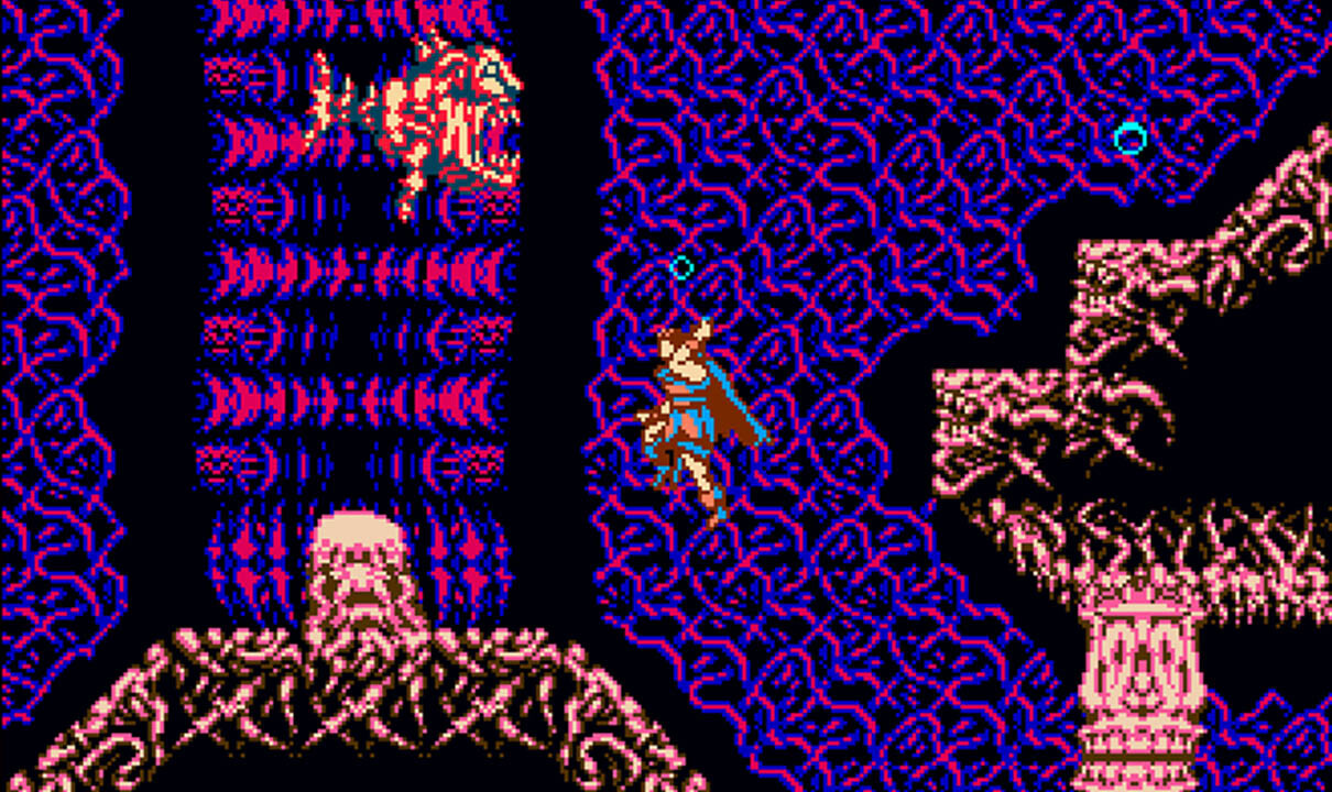 80s Metal Band Album Cover in 8-bit Form