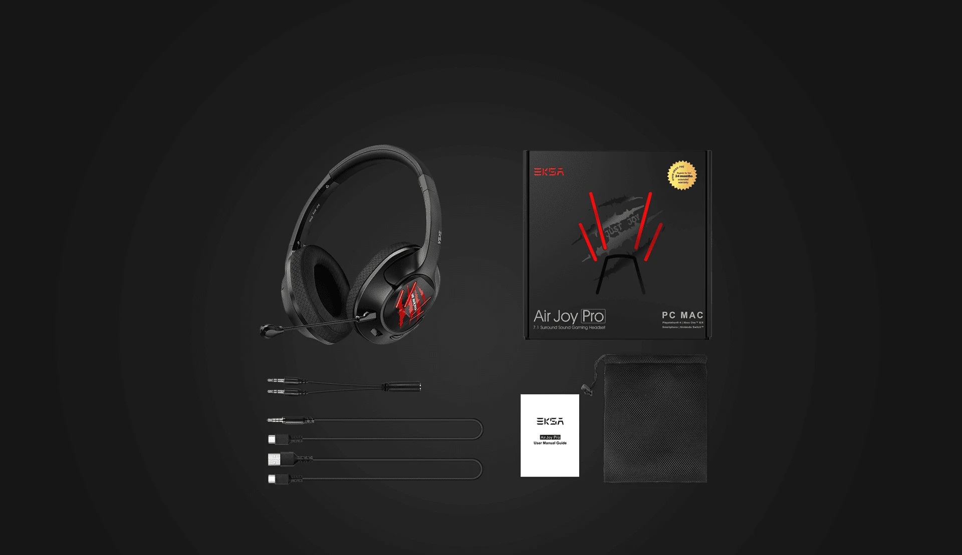 EKSA Air Joy Pro Gaming Headset Review