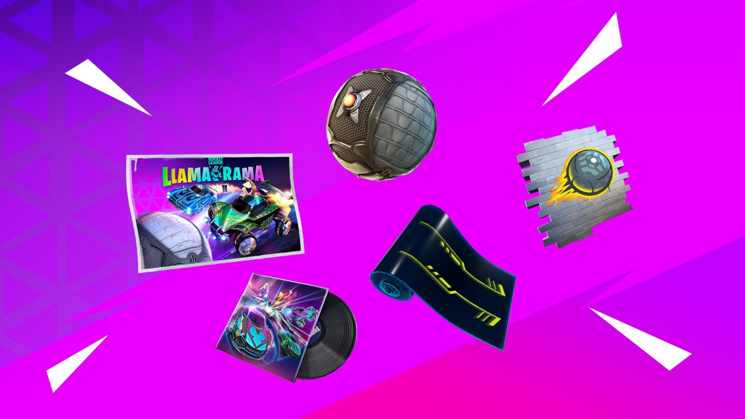 Llama-Rama: Fortnite and Rocket League Collide!