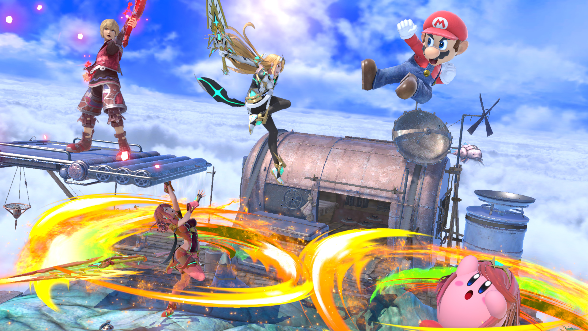 Pyra and Mythra Arrive in Super Smash Bros Ultimate Today - Learn how ...