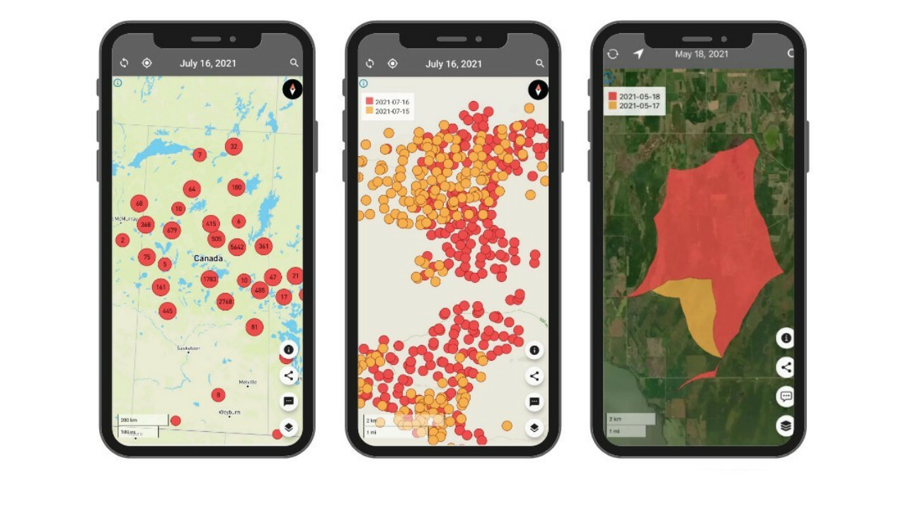 Revolutionary FireFringe App Detects Canadian Forest Fires