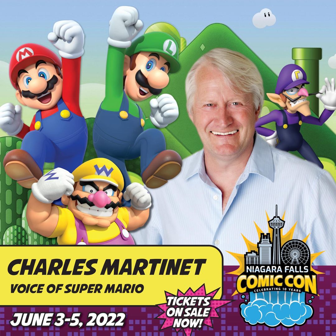 2022 Niagara Falls Comic Con Adds Charles Martinet & More!