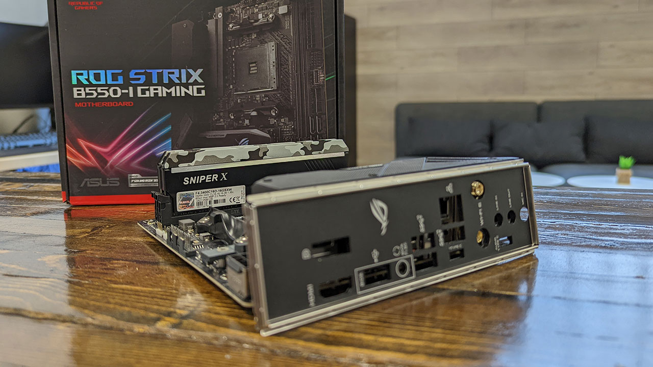 ASUS ROG Strix B550i Gaming Motherboard Review - CGMagazine