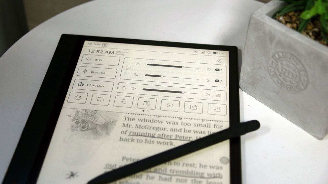 Onyx Boox Note Air2 Plus Review - CGMagazine