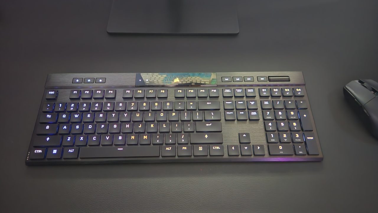Corsair K100 AIR Wireless Mechanical Keyboard Review - CGMagazine