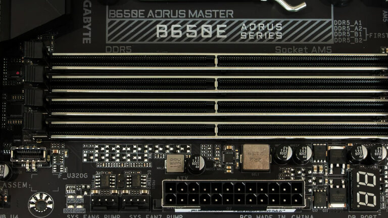 GIGABYTE B650E AORUS Master Motherboard Review - CGMagazine