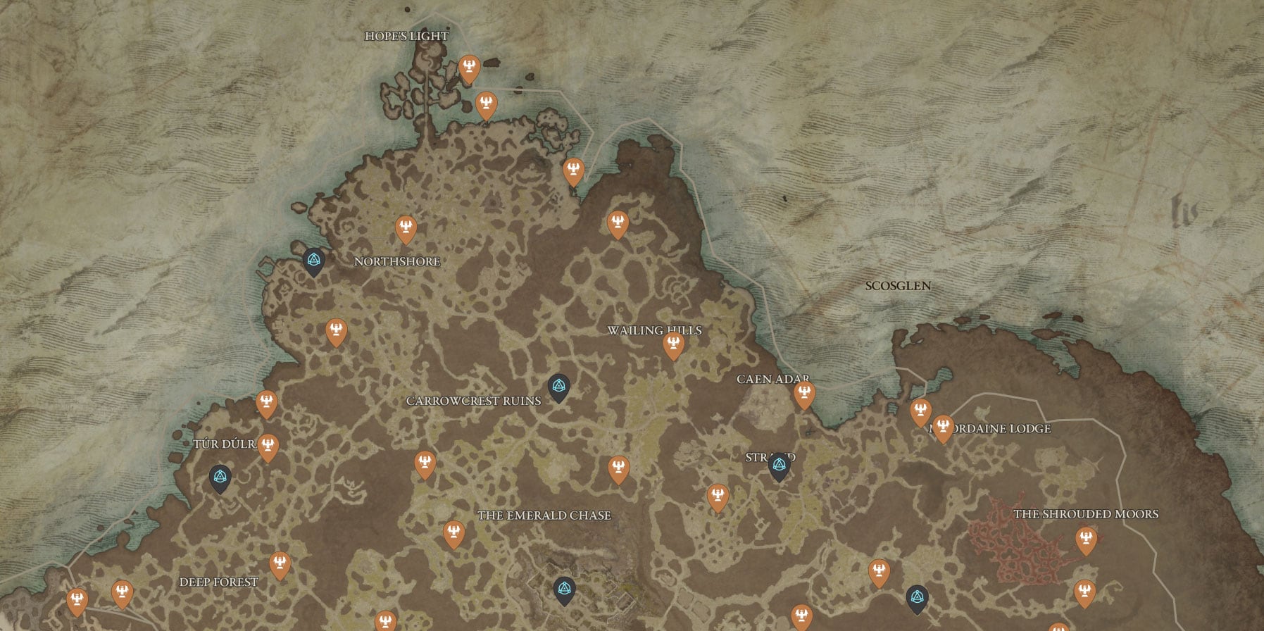 Diablo 4 Guide: All Altars of Lilith Locations
