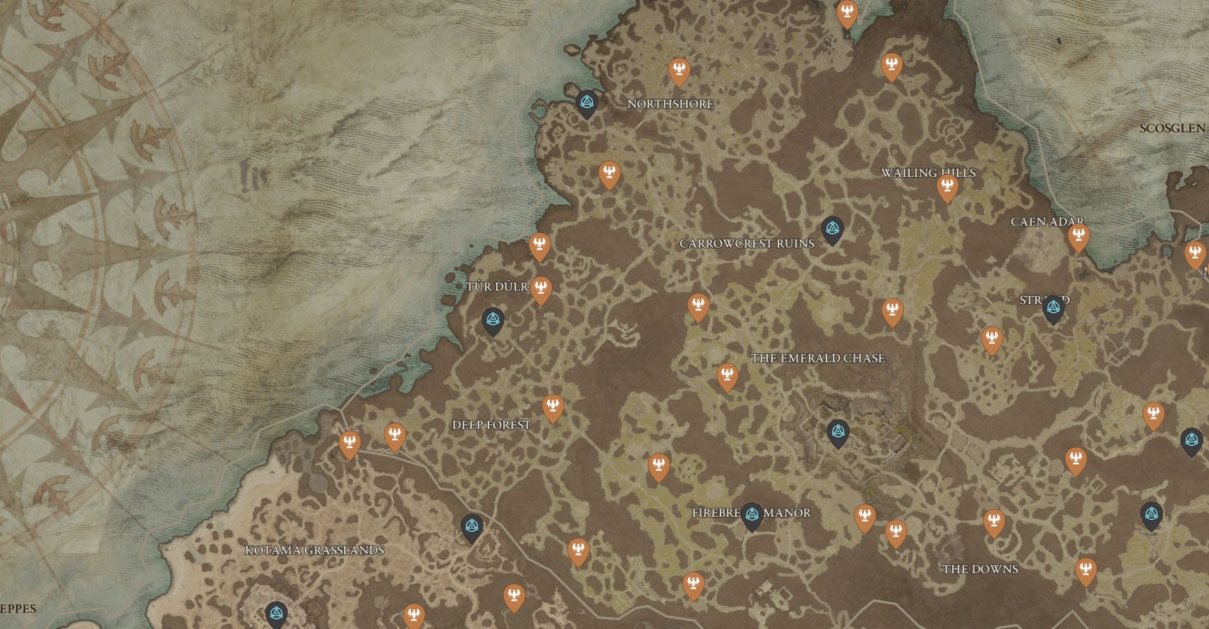 Diablo 4 Guide: All Altars of Lilith Locations