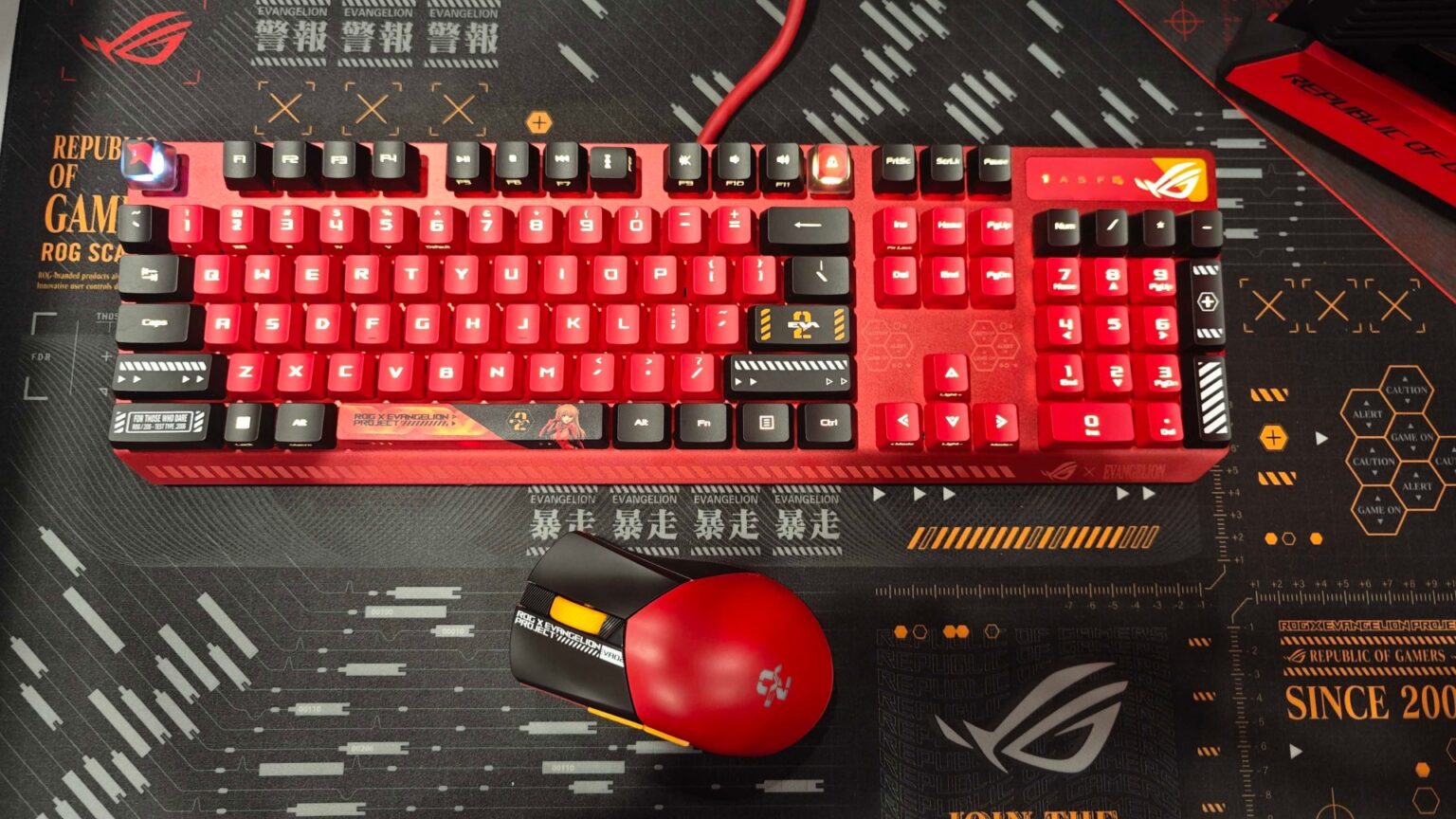 ASUS x Evangelion PC Revealed At CNE Gaming Garage 2023