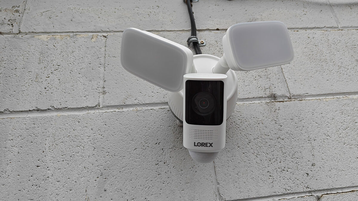 Lorex 2K Wired Floodlight Security Camera Review - CGMagazine