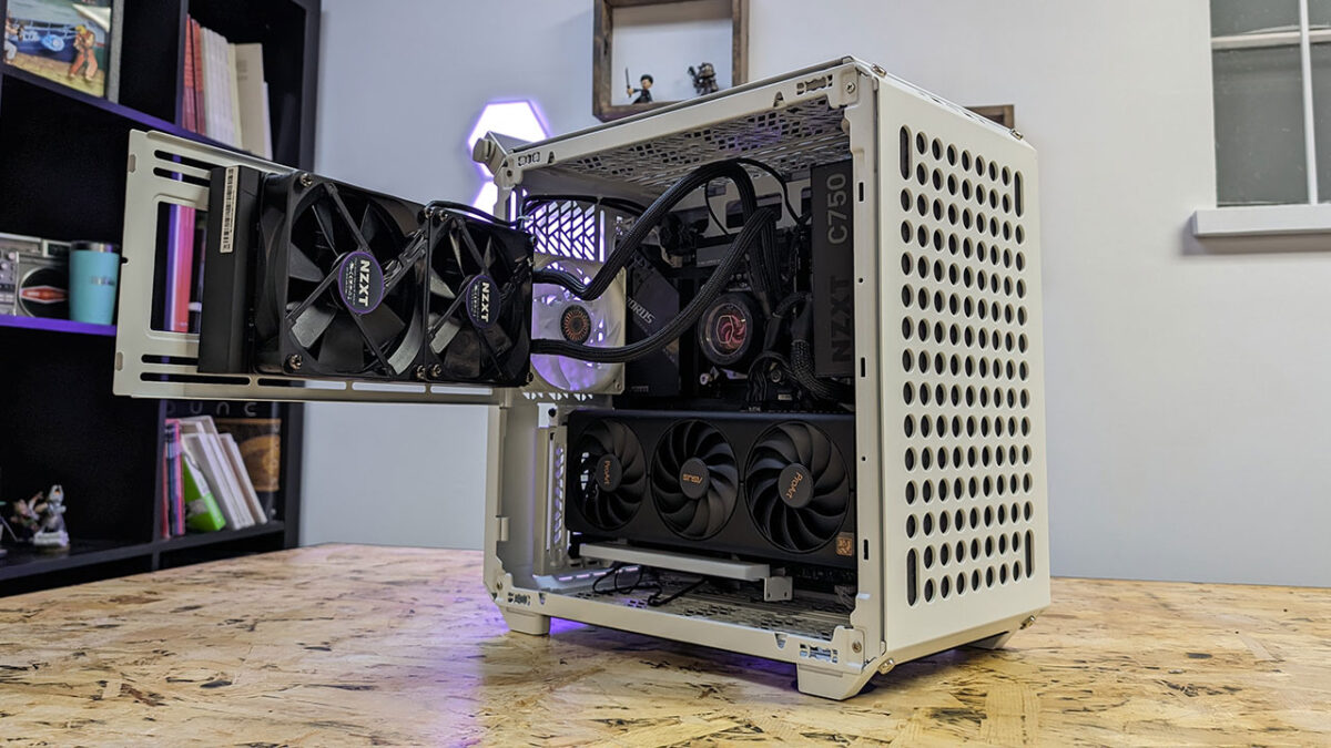 Cooler Master QUBE 500 PC Case Review - CGMagazine