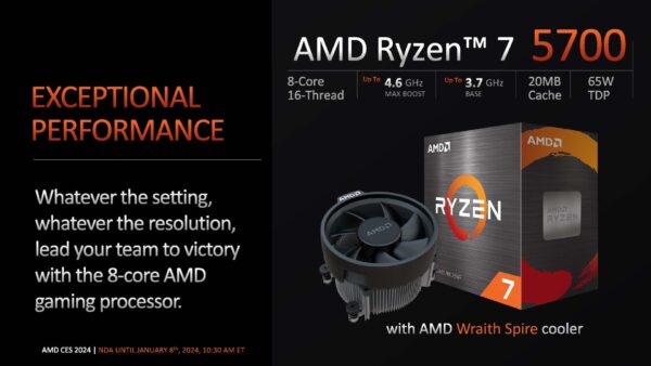CES 2024: AMD Expands Ryzen Processor Family
