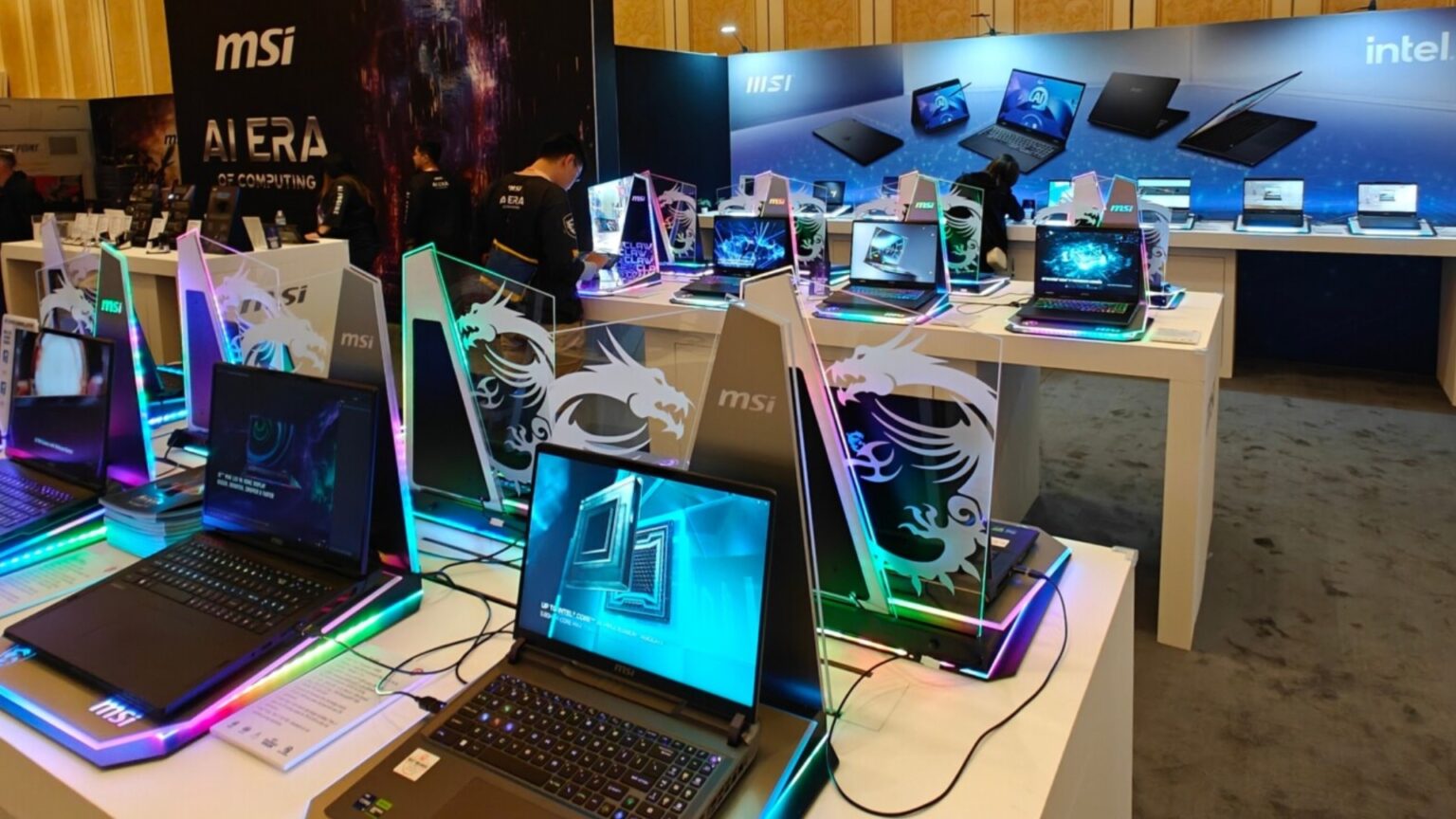 MSI Makes a Big Splash at CES 2024 With New Laptop Lineup