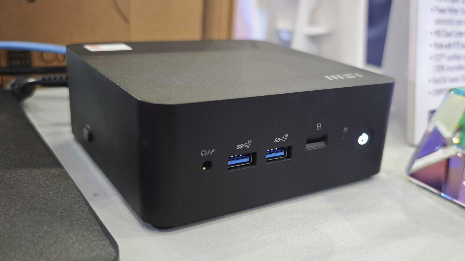 Computex 2024: Small Size, Big Performance — Exploring the MSI Cubi NUC Series