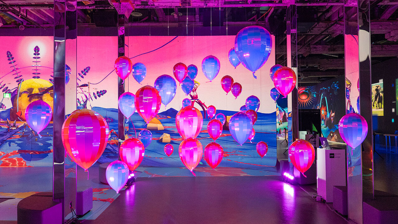 Intel Brings AI Art Exhibit to Toronto's Distillery District