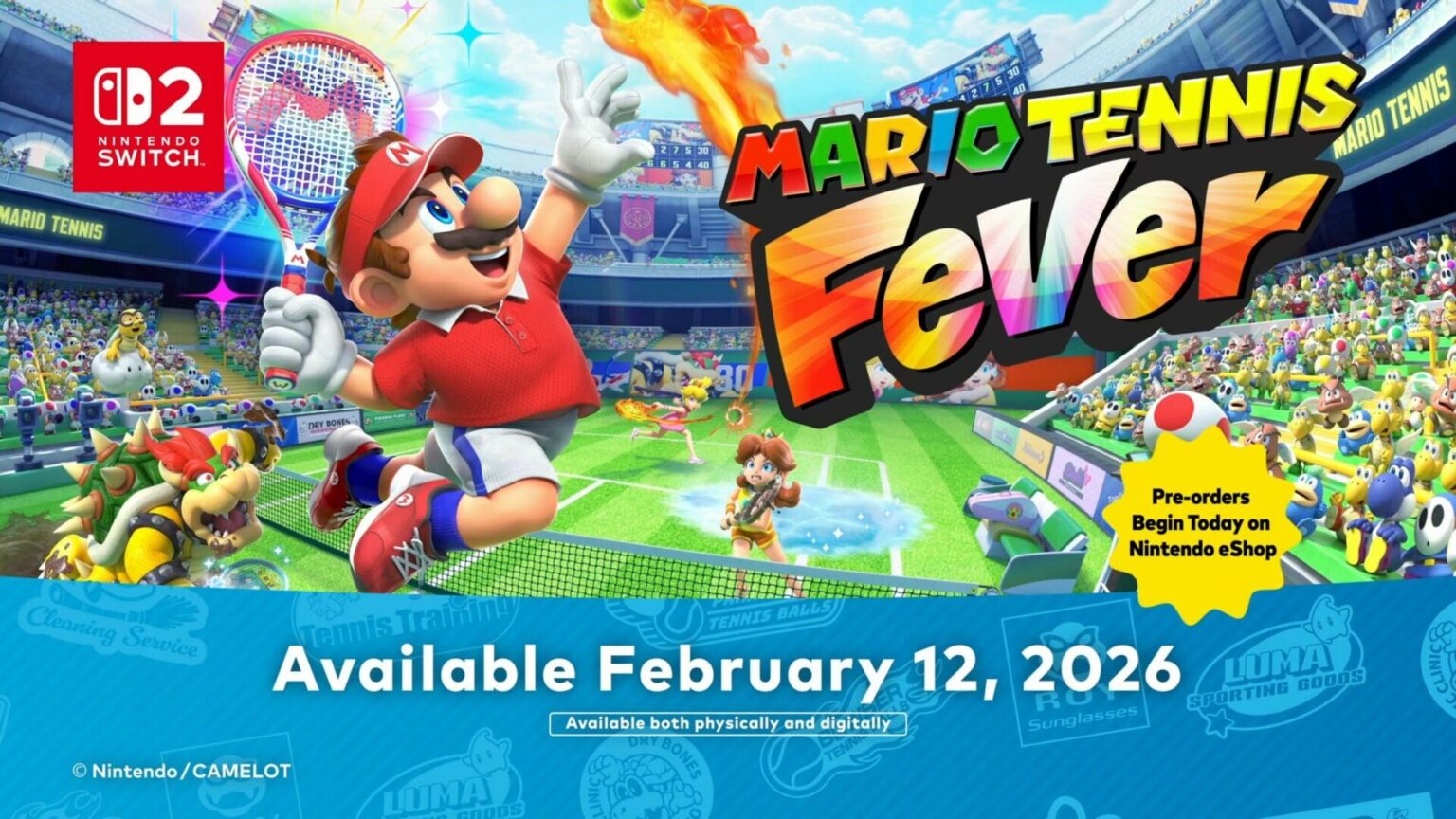 Nintendo Announces Mario Galaxy Switch Versions, New Mario Tennis, New ...