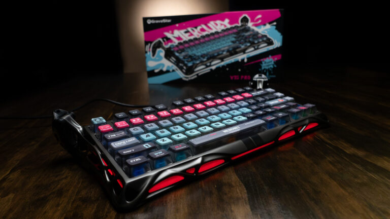 Gravistar Mercury V75 Pro Cyberpunk Keyboard Review - CGMagazine