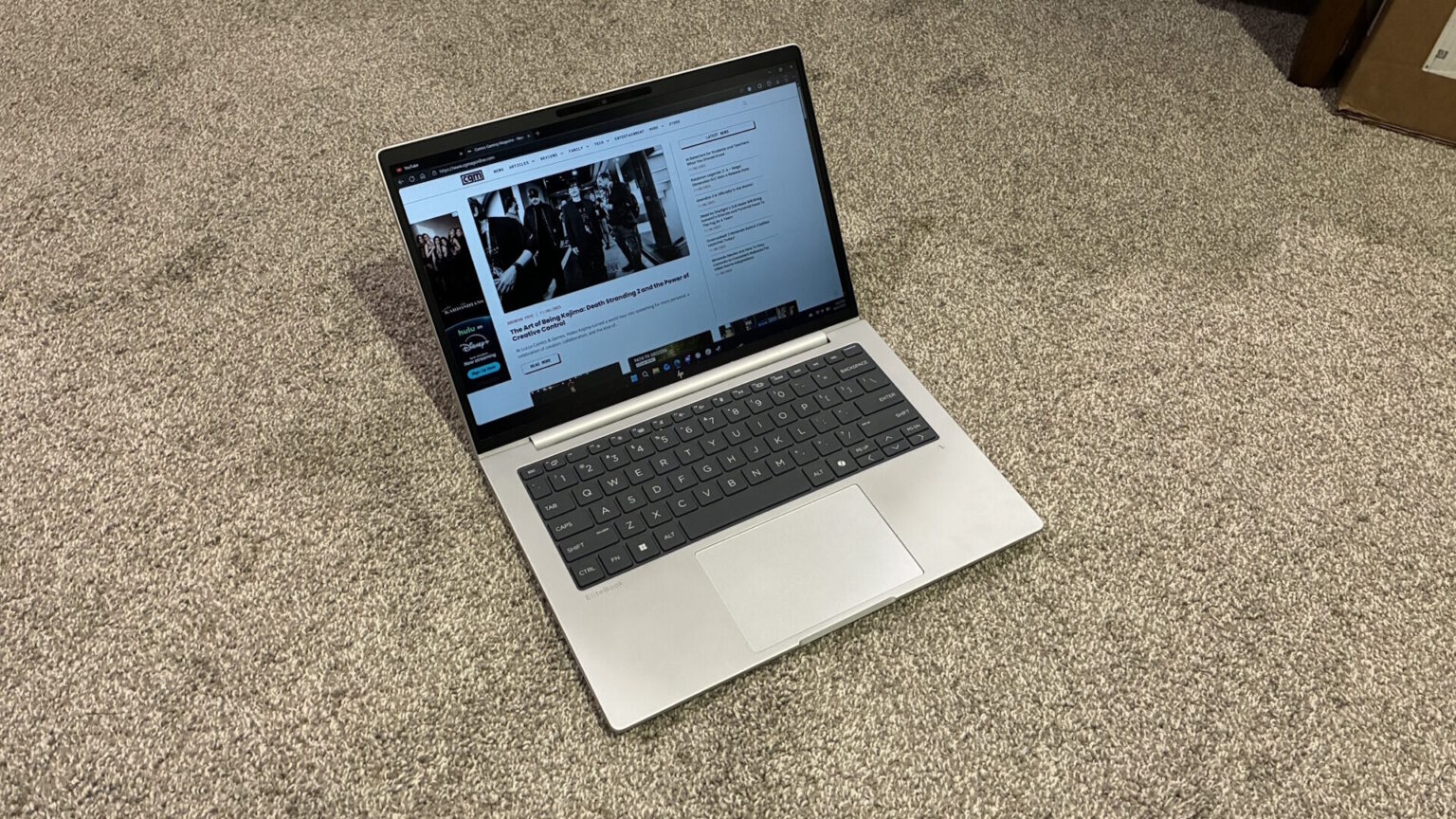 HP EliteBook 8 G1i 14 Laptop Review - CGMagazine