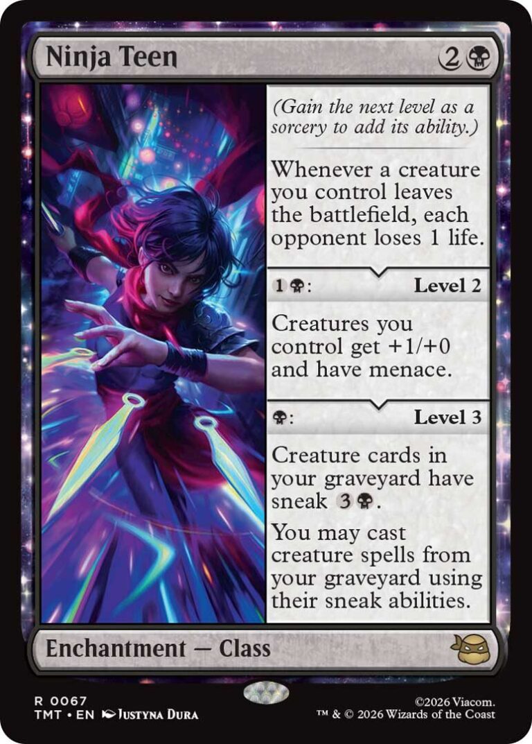 Magic: The Gathering | Teenage Mutant Ninja Turtles — New Mechanics ...