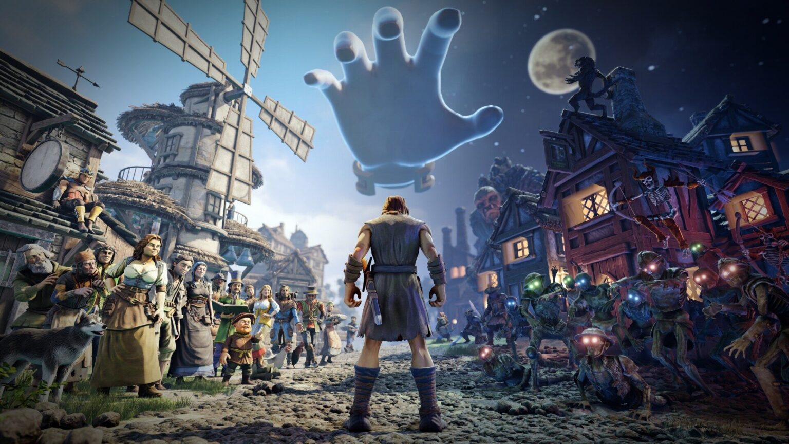 Masters of Albion Early Access Preview - God Hand